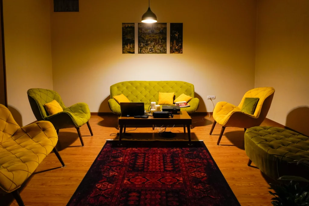 Warm Cozy Living Room Color Palette Inspiration Buzzproper