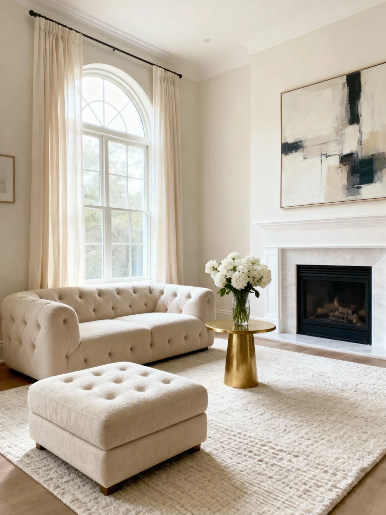 12 Cool Cream Color Living Room Ideas You Need to Try | buzzproper